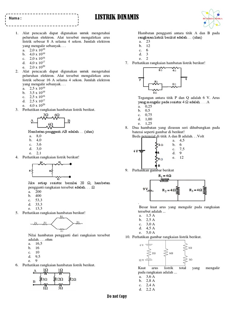 1.listrik Dinamis | PDF