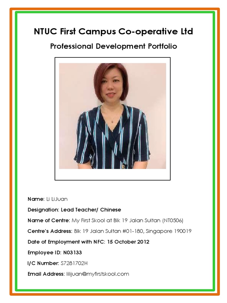 PDP Cover Page Template | PDF