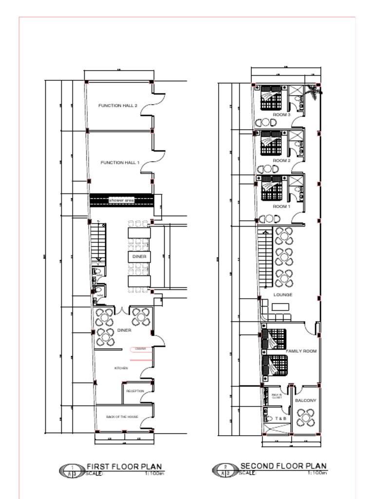 Function Hall Floor Plan Overview | PDF