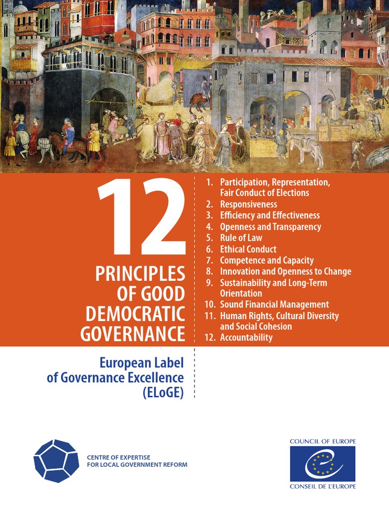 12 Principles of Good Governance | PDF | Governance | European Union