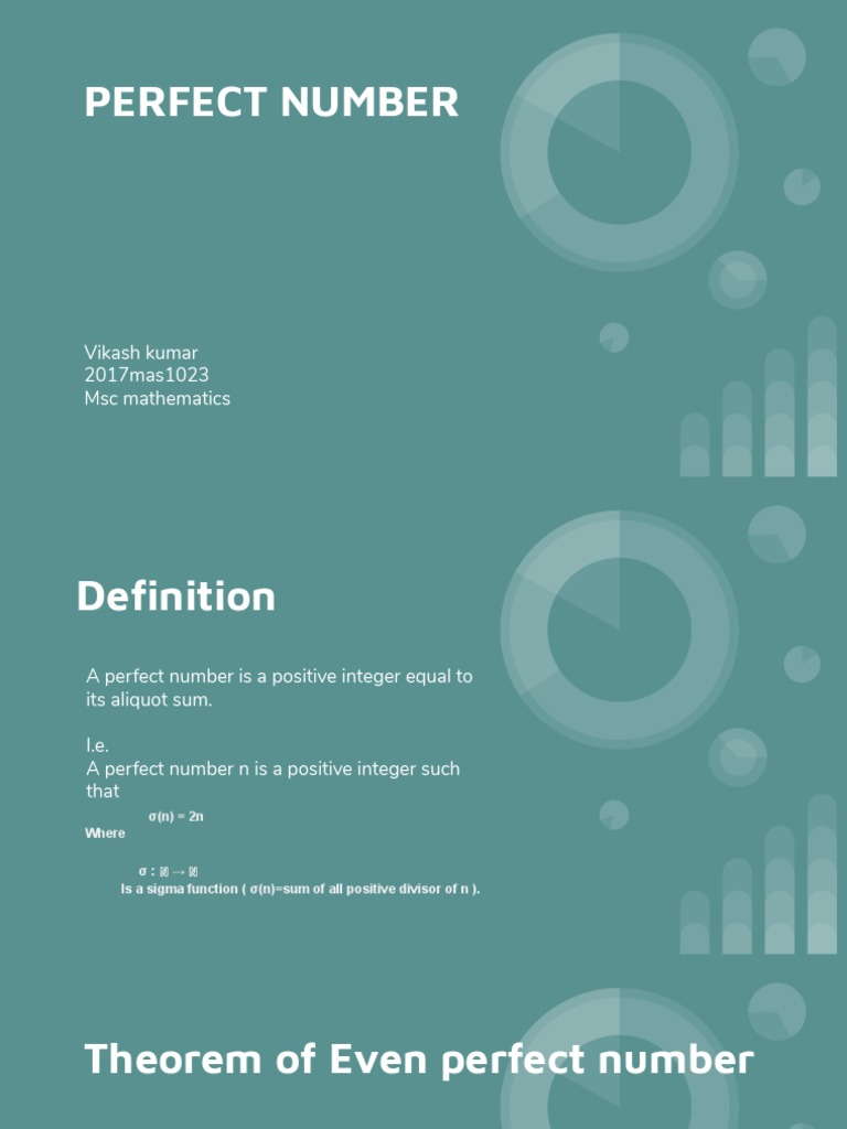 Perfect Number | PDF