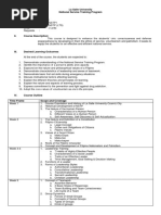 National Service Training Program (NSTP) 2: Course Syllabus Course ...