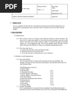 Commis III Job Description | PDF | Chef | Grilling