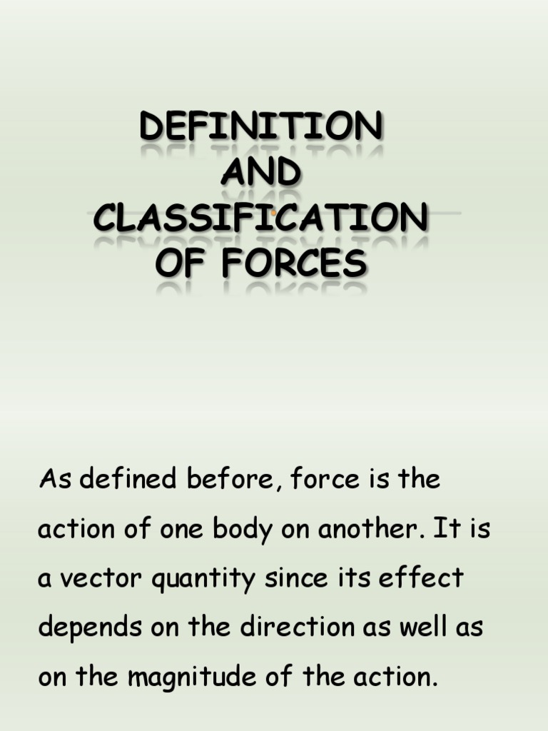 AND Classification of Forces | PDF | Belt (Mechanical) | Force