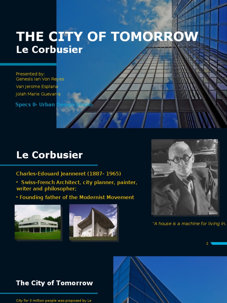 The City of Tomorrow: Le Corbusier | Download Free PDF | Building ...