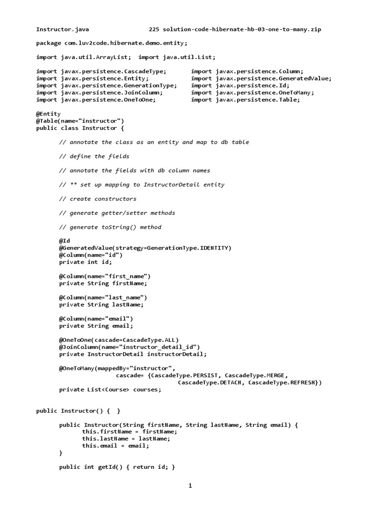 One To Many | PDF | Computer Programming | Software Development