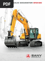 Sany Sy135 Brochure | PDF | Engines | Fuel Economy In Automobiles