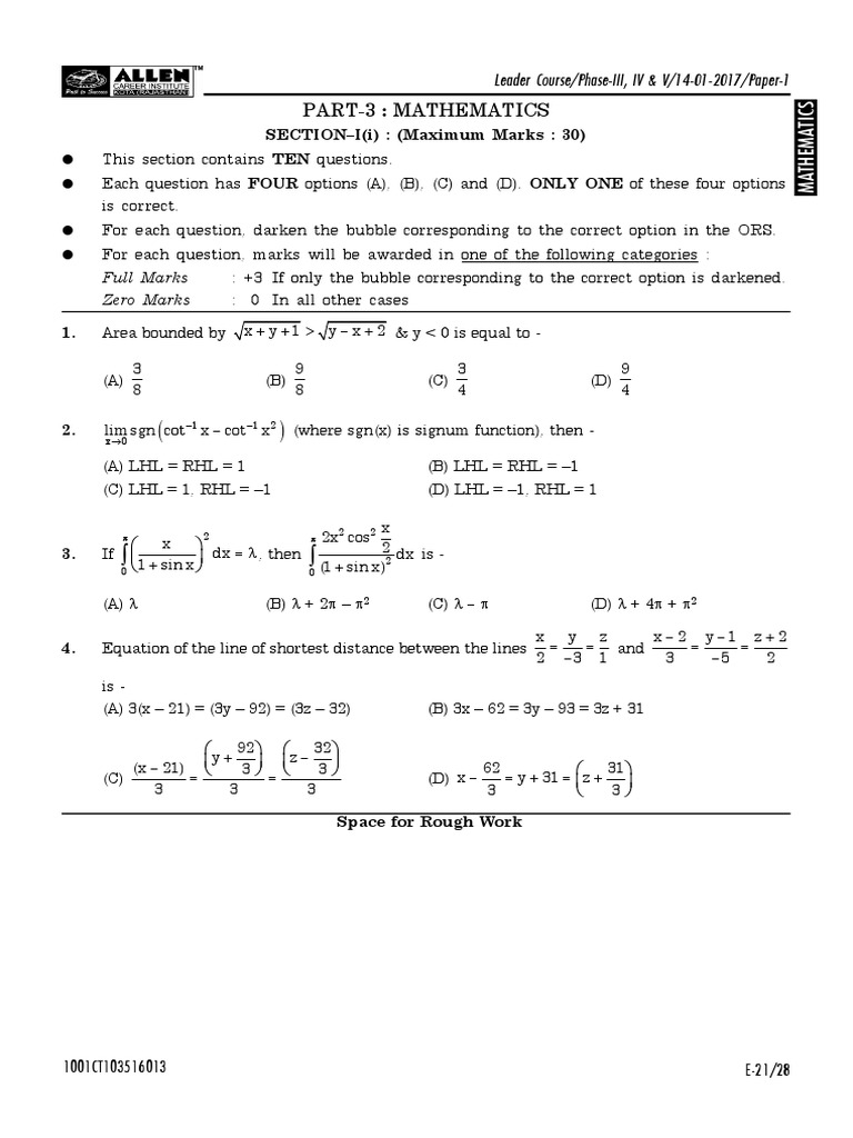 Allen Adv Papers | PDF | Ellipse | Perpendicular