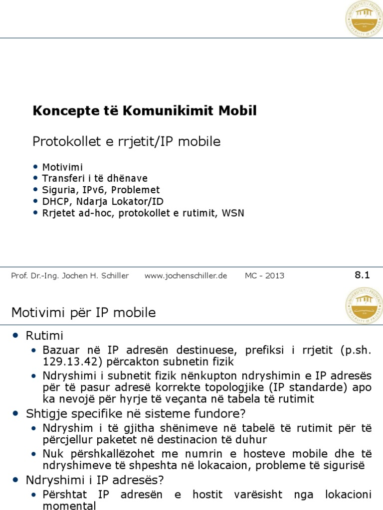 Protokollet e Rrjetit - K2 | PDF