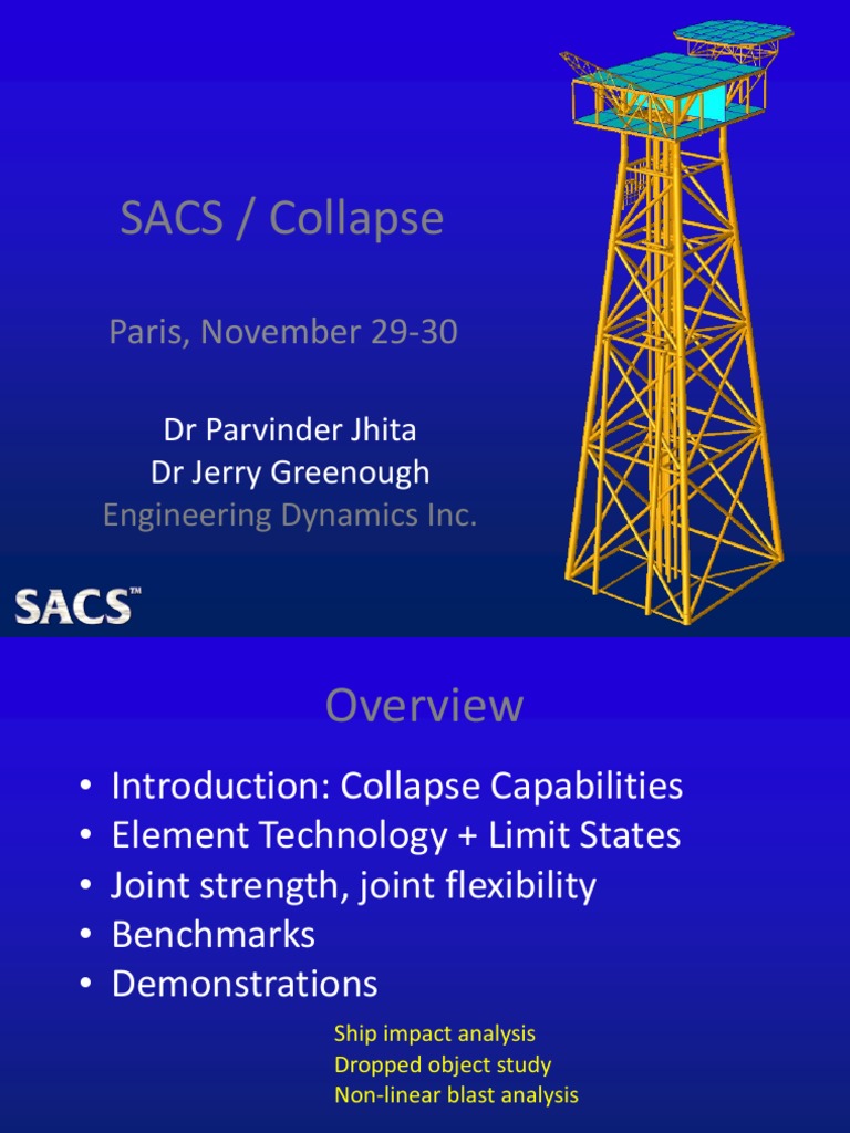 Collapse SACS | PDF | Buckling | Deformation (Engineering)