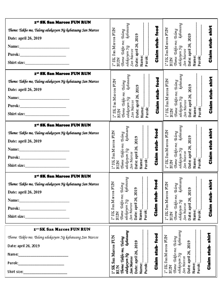 Ticket | PDF