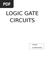 CBSE Class 12 Physics Investigatory Project On Logic Gates | PDF ...