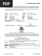 Certificado ETL Intertek | PDF