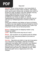 Ang Tatlong Biik Script | PDF