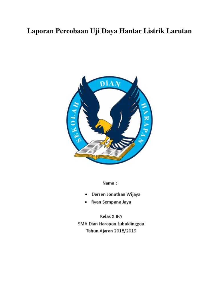 Laporan Percobaan Uji Daya Hantar Listrik Larutan | PDF