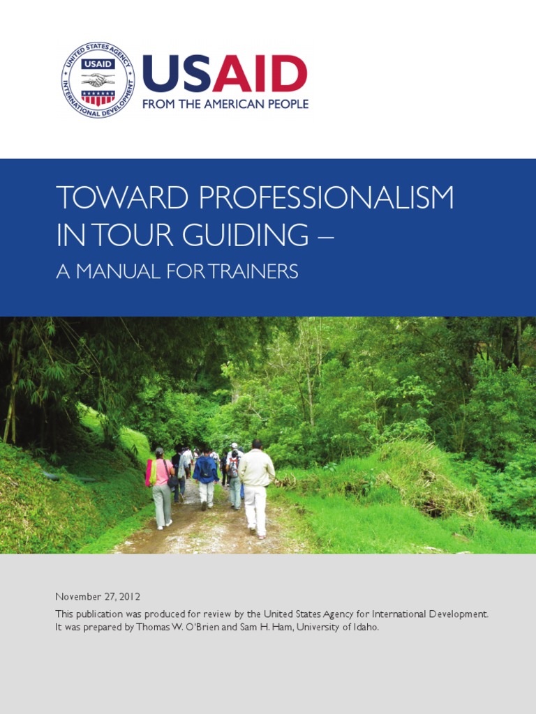 Tour Guide Training Manual Overview | PDF | Tourism | Breathing