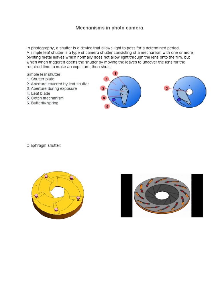 The Anatomy of a Camera: A Breakdown of Key Internal Mechanisms for ...
