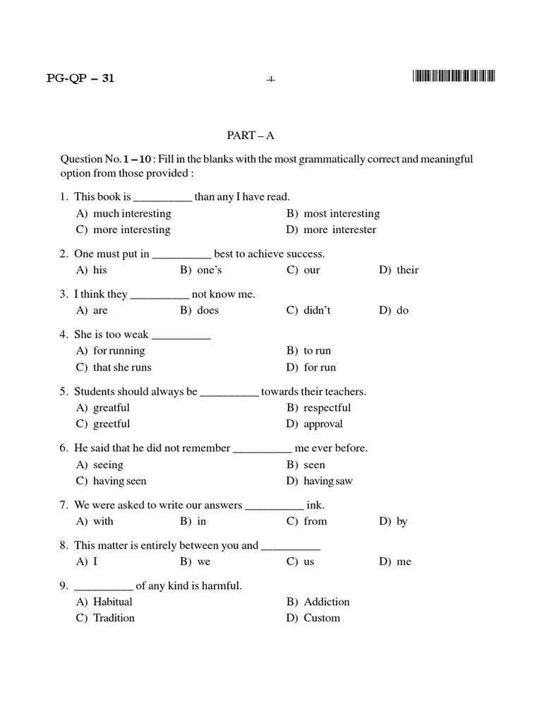 CUCET Question Paper | Download Free PDF | Parsing | Computer Data