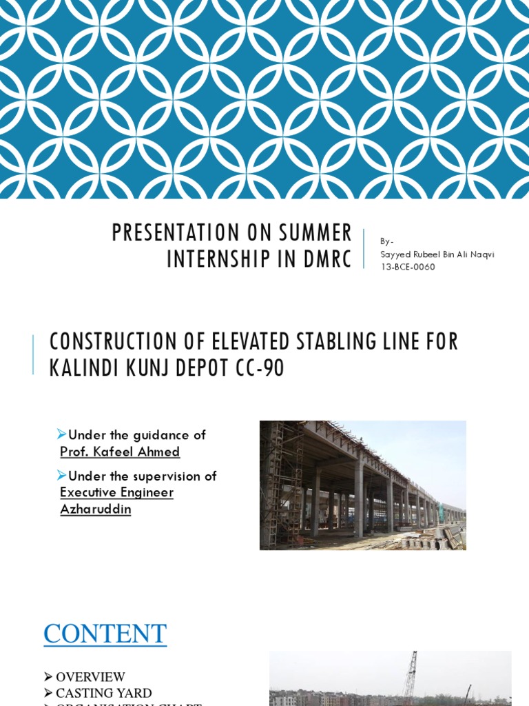 Construction Work DMRC | PDF | Concrete | Building Materials