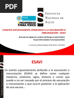 PROTOCOLO - DE - ESAVI - 2025 Revisando | PDF | Vacunación | Vacunas