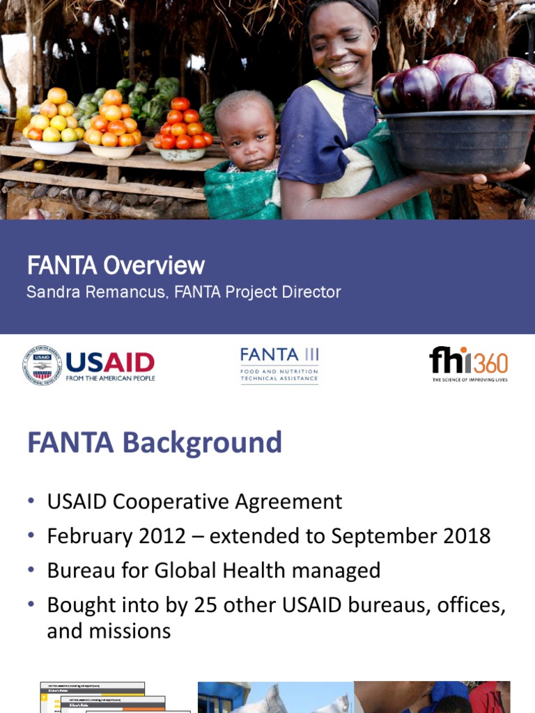FANTA Overview | PDF | United States Agency For International ...