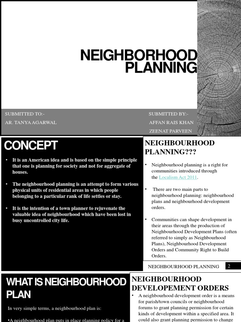 Neighborhood Planning Overview and Benefits | PDF | Neighbourhood ...