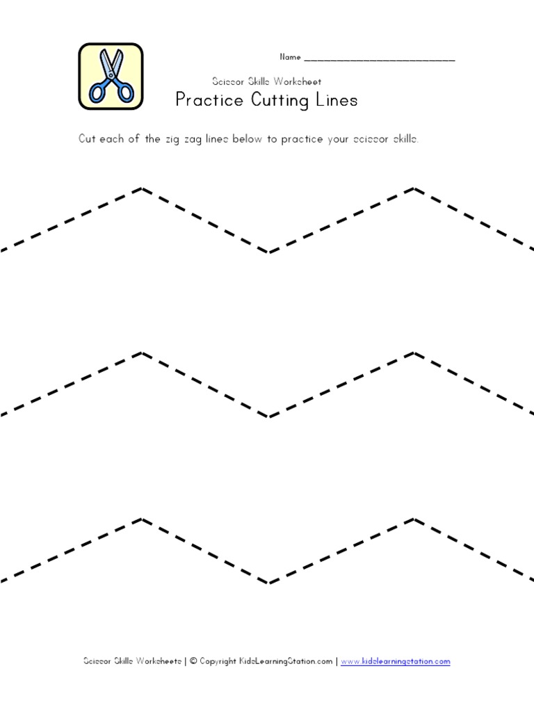 Practice Scissor Skills | PDF