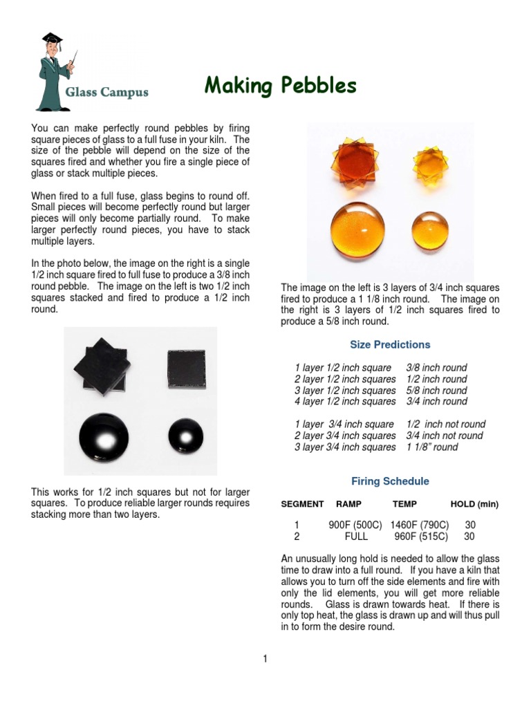 Making Pebbles: Size Predictions | PDF | Nature
