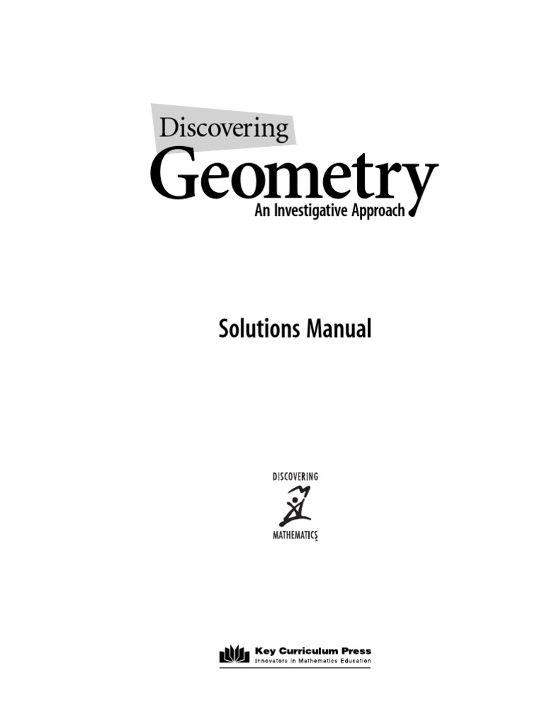 Discovering Geometry Solutions Manual | PDF | Area | Trigonometric ... Discovering Geometry Solutions Manual | PDF | Area | Trigonometric ...