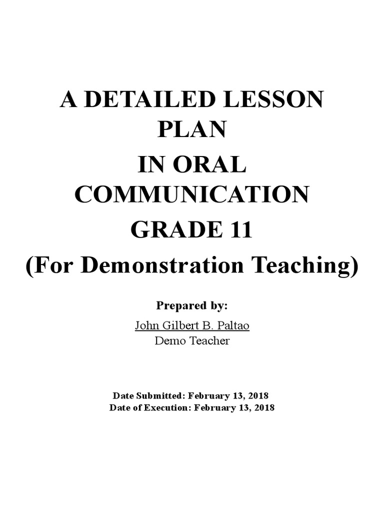 Verbal and Nonverbal Communication Lesson | PDF | Nonverbal ...