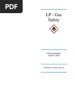 MSDS - LPG | PDF | Liquefied Petroleum Gas | Propane