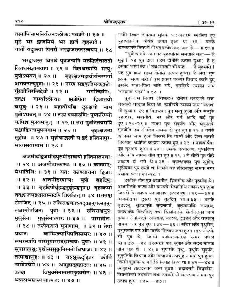 004 Vishnu Puran | PDF