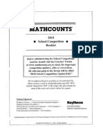 2025 School Comp Booklet - MathCounts | PDF