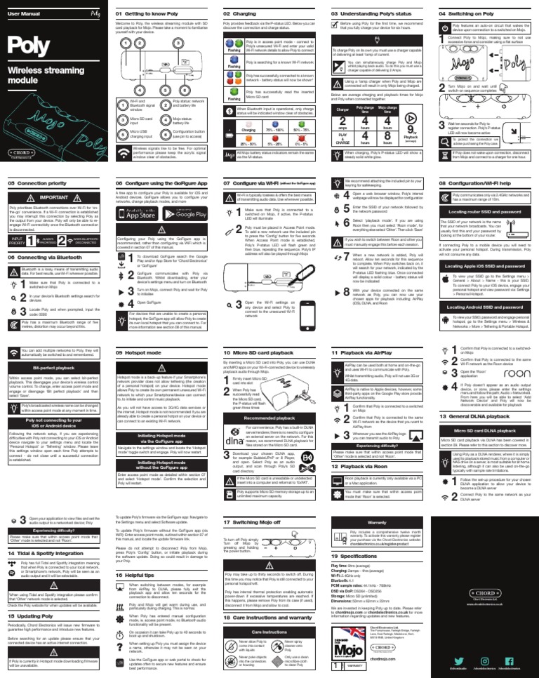 Poly User Manual English | PDF | Wi Fi | Wireless Access Point