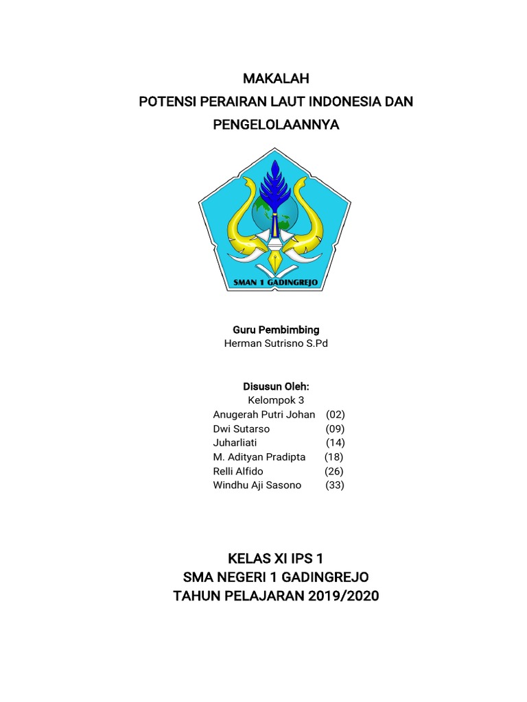 Makalah Potensi Dan Pengelolaan Sumber Daya Kelautan Indonesia | PDF Makalah Potensi Dan Pengelolaan Sumber Daya Kelautan Indonesia | PDF