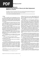 Astm d5030 | PDF | Density | Volume