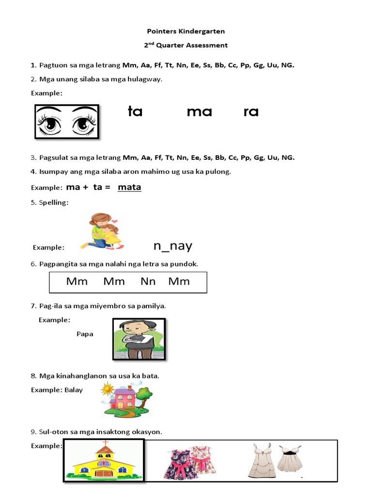2ND Grading 2018 2019 Pointers 1 | PDF