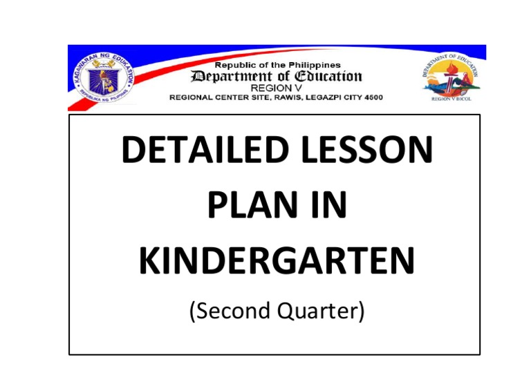 Kindergarten Lesson Plan Guide | PDF