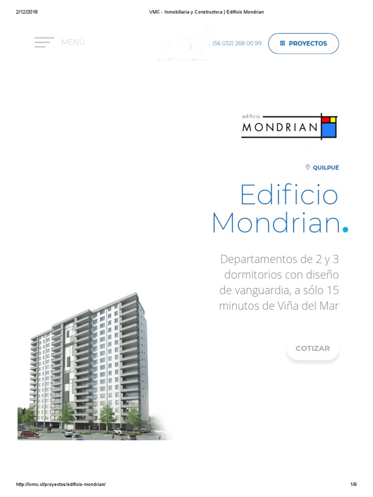 VMC - Inmobiliaria y Constructora - Edificio Mondrian | PDF | Ocio