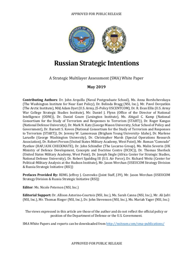 Russian Strategies | PDF | Soviet Union | World Politics