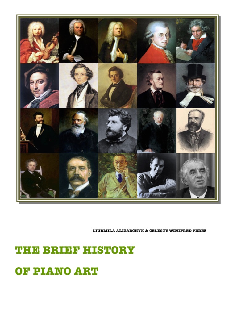 The History of Piano Music | PDF | Classical Period (Music) | The Well ...