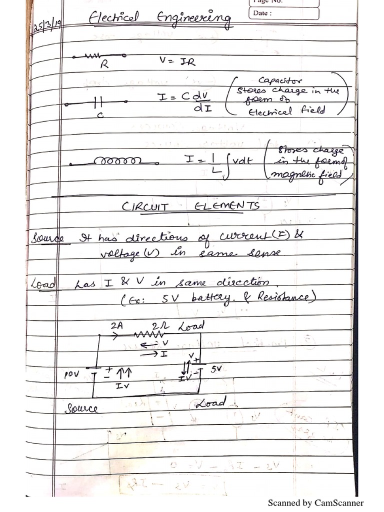 Electrical Notes | PDF