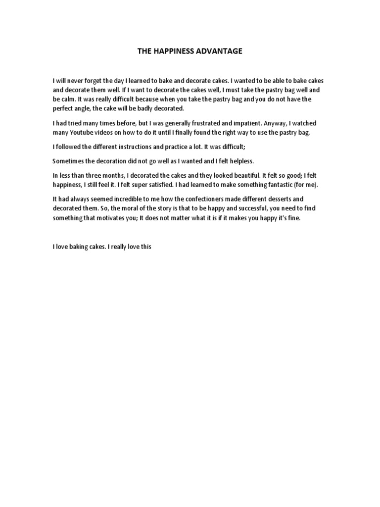 The Happiness Advantage | PDF