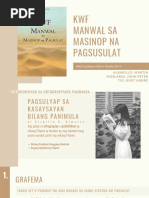 Ang Mga Pantig | PDF