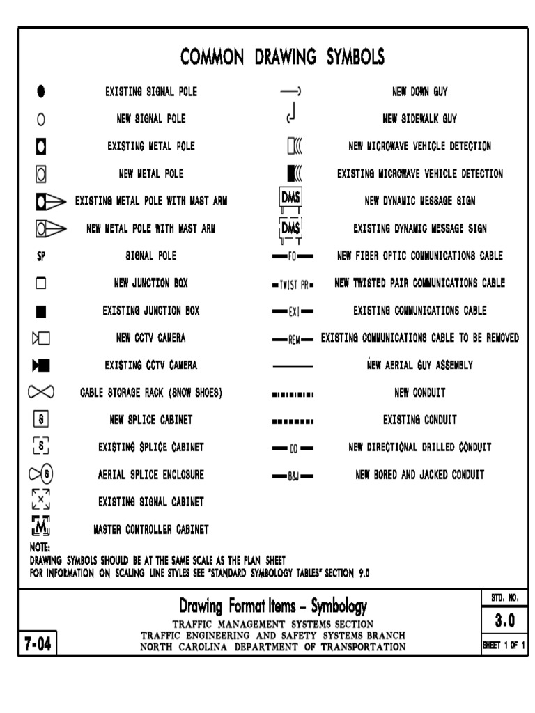 CCTV Drawing Symbols PDF | PDF