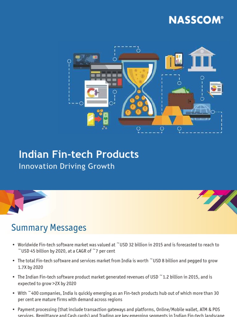 Indian Fin-Tech Products Report 25042016 Secured | PDF | Financial ...