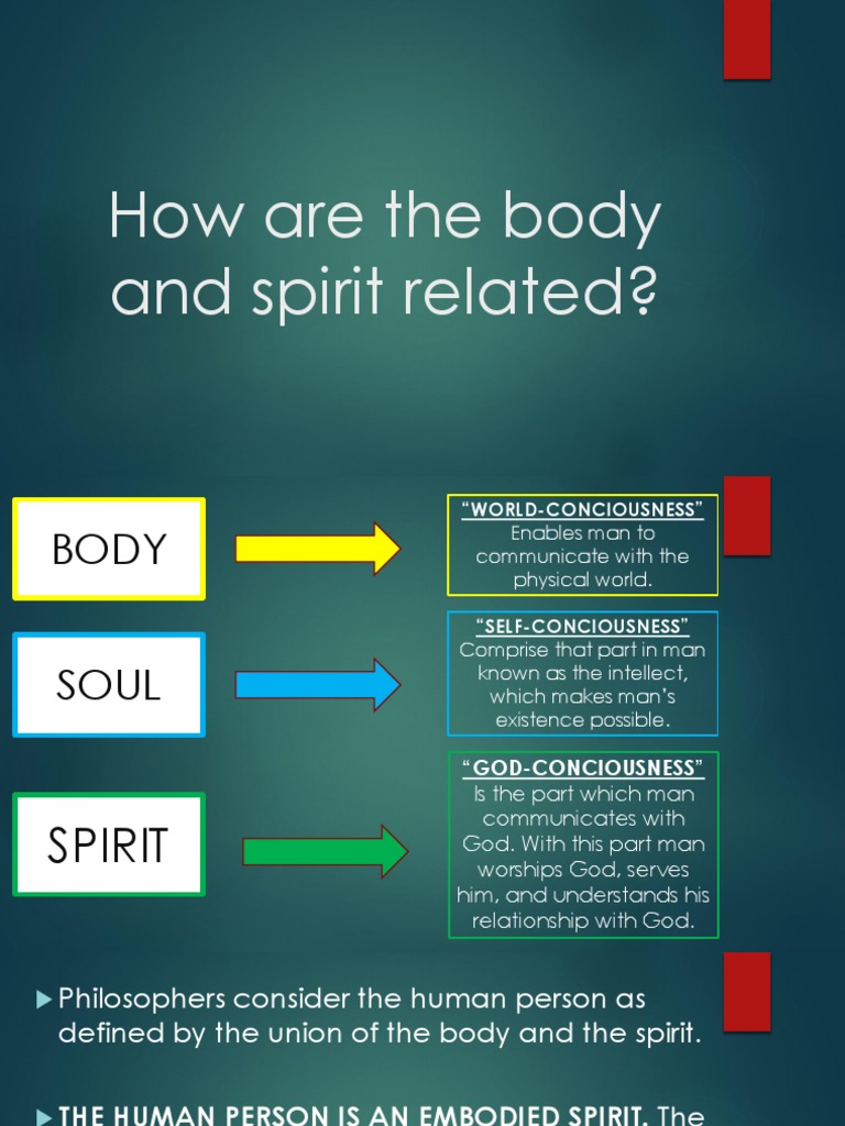 The Relationship Between the Body and Spirit: An Exploration of Human ...