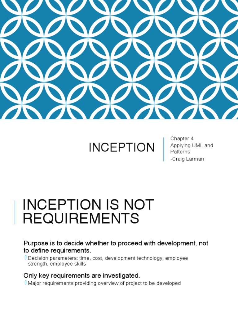 Inception: Applying UML and Patterns - Craig Larman | PDF | Software ...