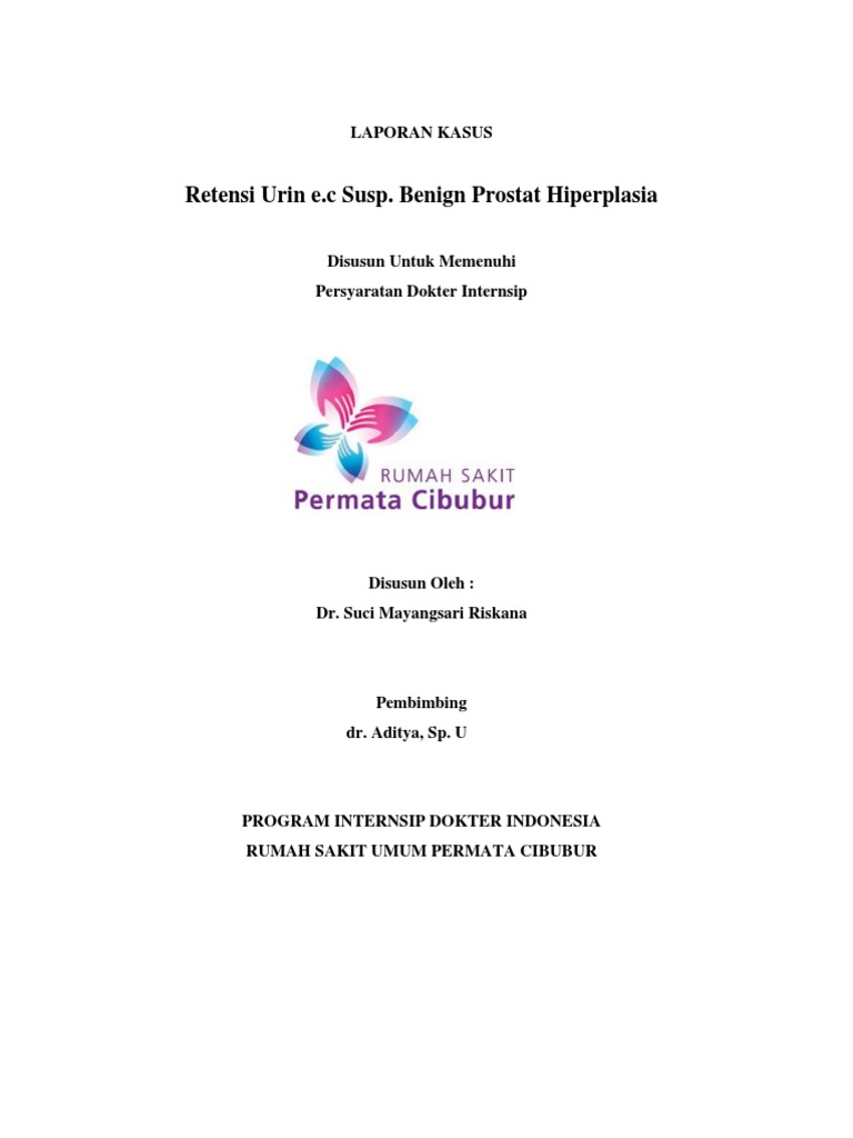 Laporan Kasus BPH | PDF