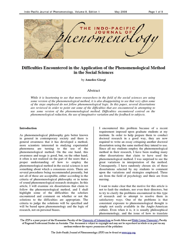 Reading Materials | PDF | Phenomenology (Philosophy) | Edmund Husserl